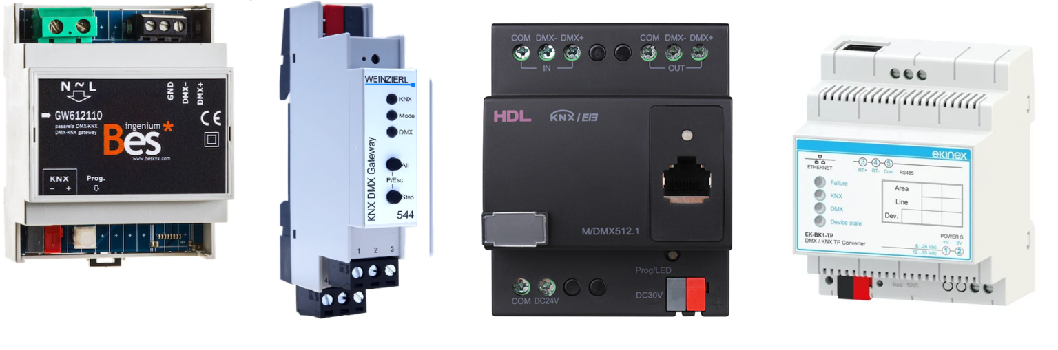 KNX DMX Gateway - RGB Light Control