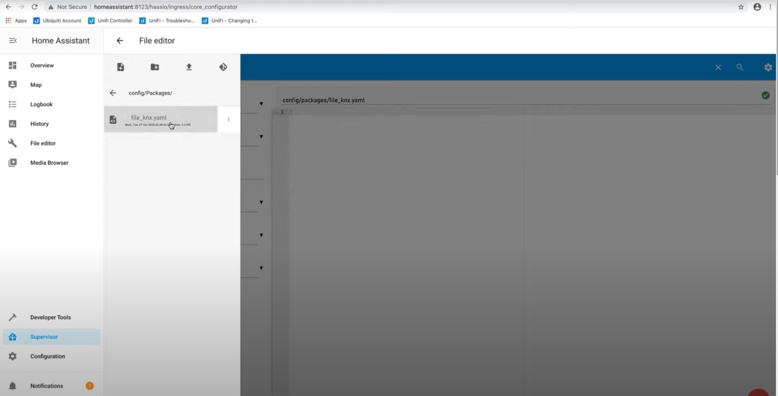 KNX to Home Assistant Integration