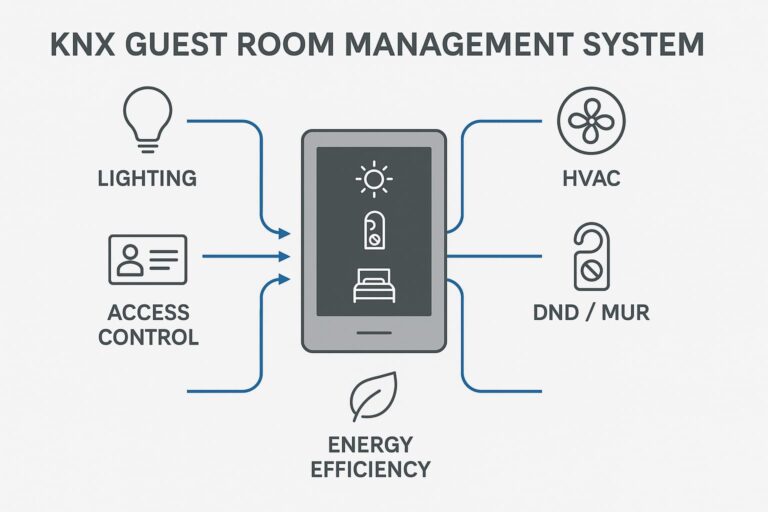 KNX GRMS for Hotels – Smart Guest Room Automation